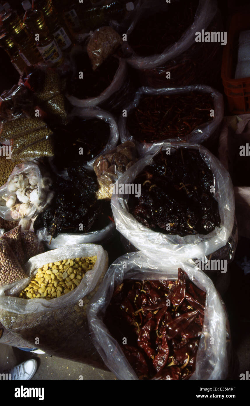 Mexico market herbs hi-res stock photography and images - Alamy