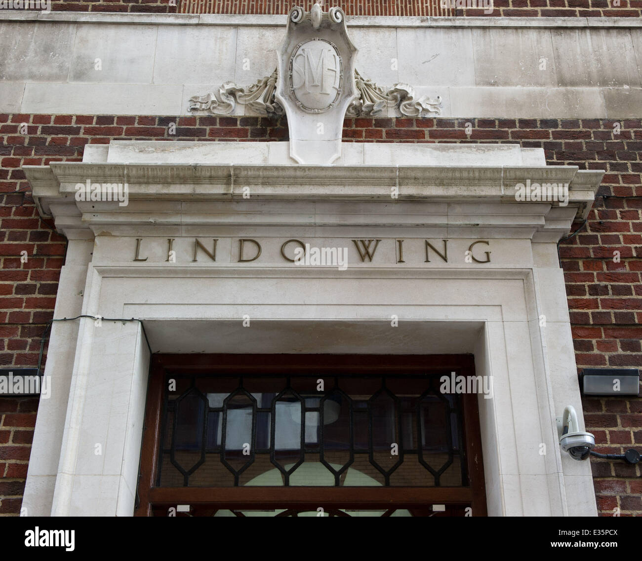General view of The Lindo Wing of St Mary's Hospital as members of the ...
