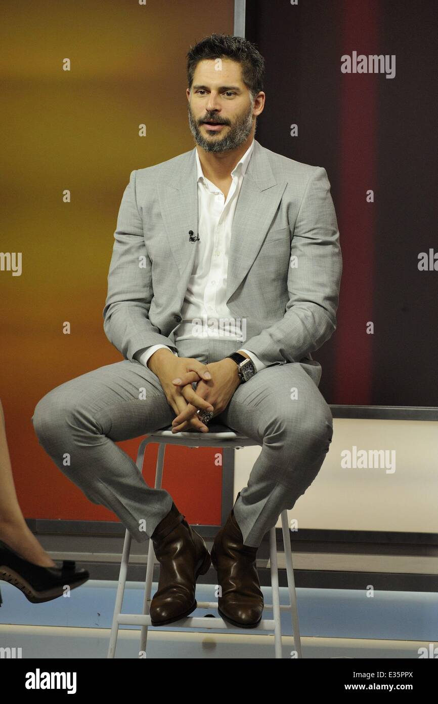 Joe Manganiello appears at Global TV's 'The Morning Show' to chat about ...