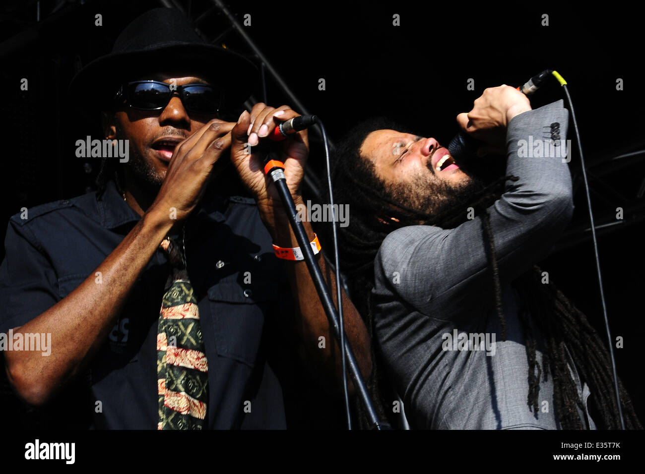 The Blissfields Festival in Winchester Featuring: The Dub Pistols Where ...