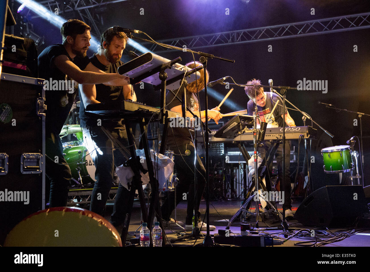 The Blissfields Festival in Winchester - Performances Featuring ...