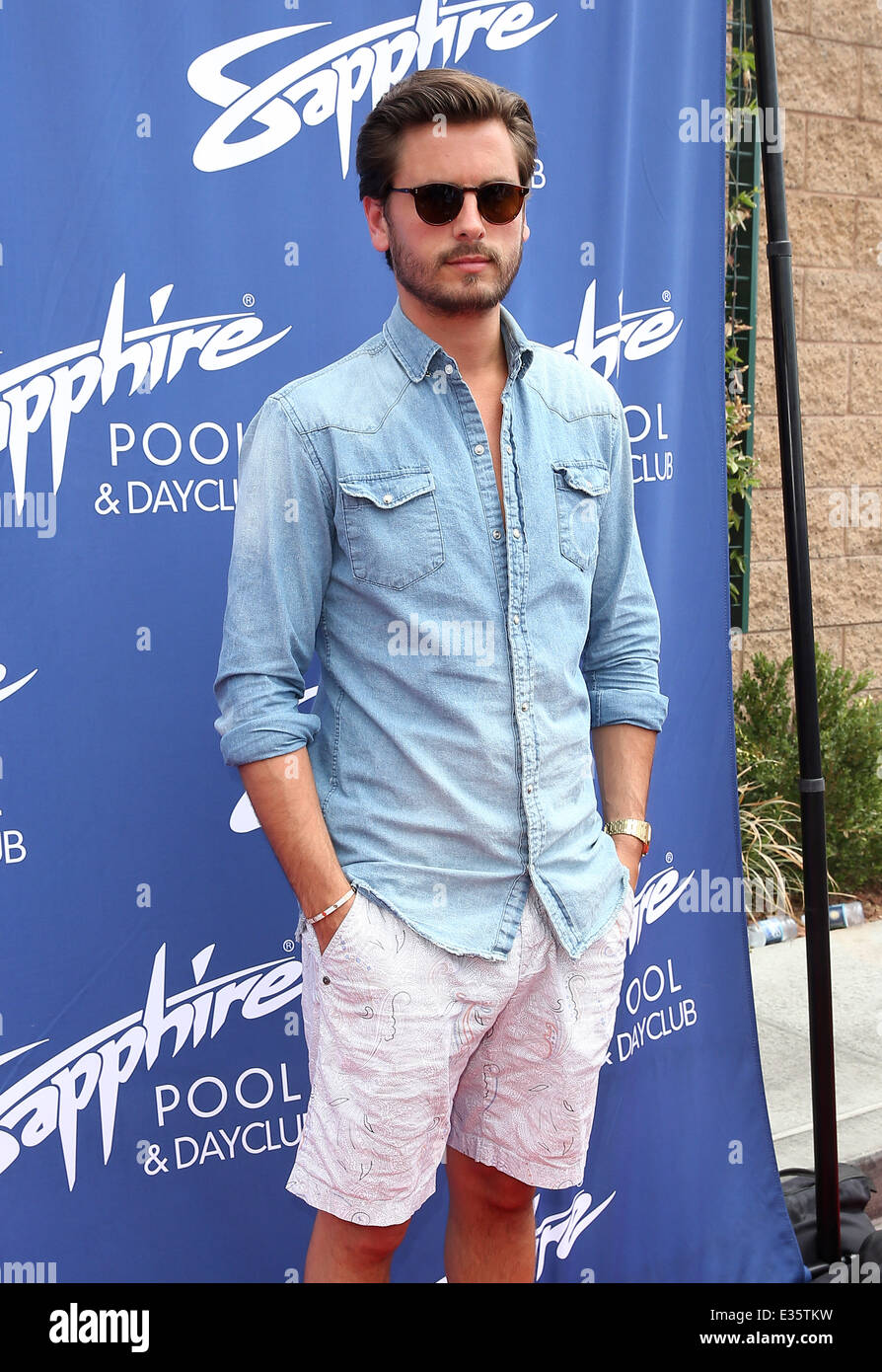 Scot Disick hosts 'Hamptons in the Desert Party' at Sapphire Pool and ...