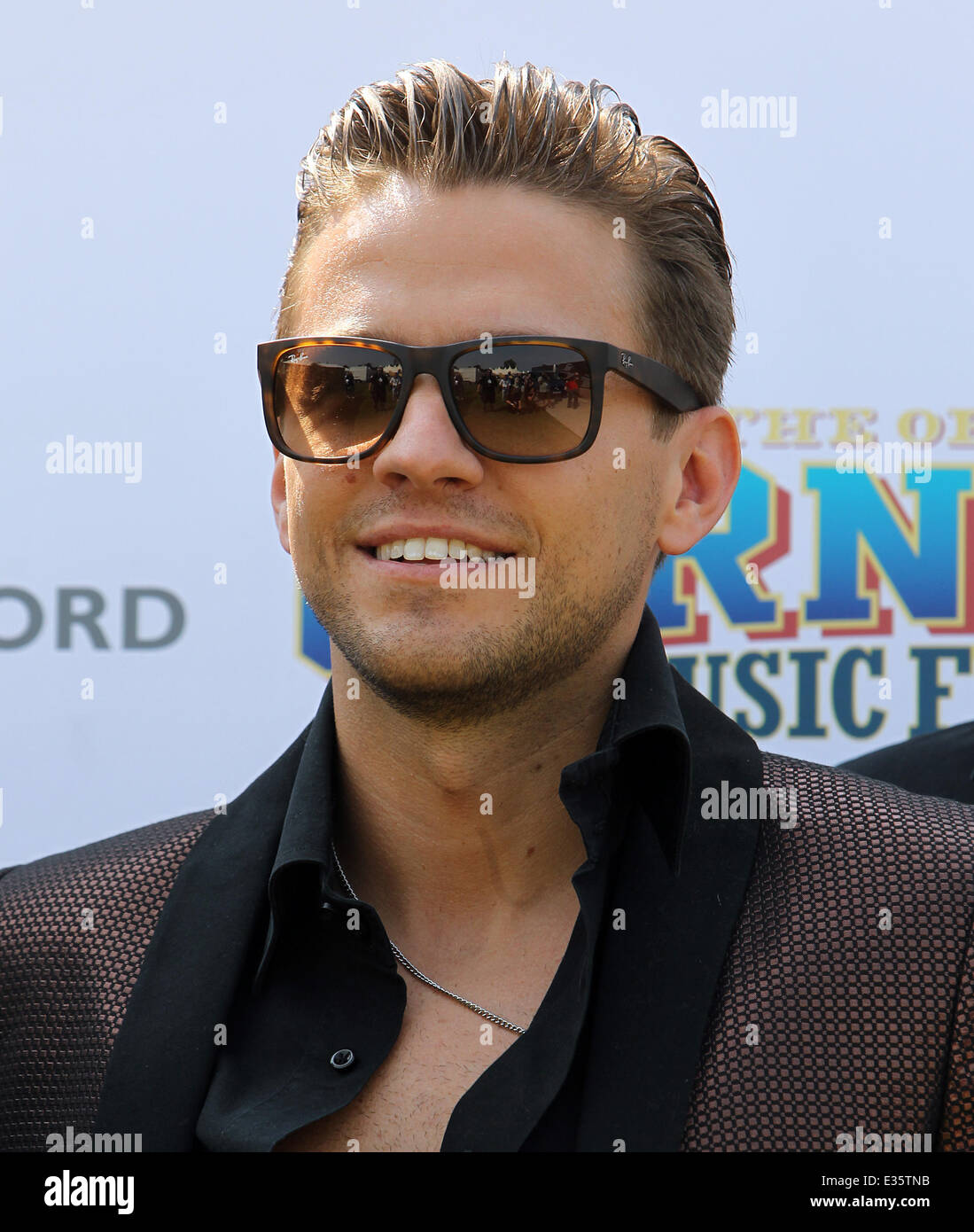 Matthew Lee photocall before performing on the Pleasant Valley main ...