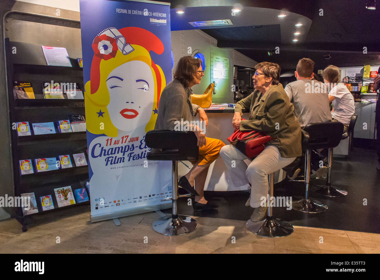 Cinema lobby poster hi-res stock photography and images - Alamy