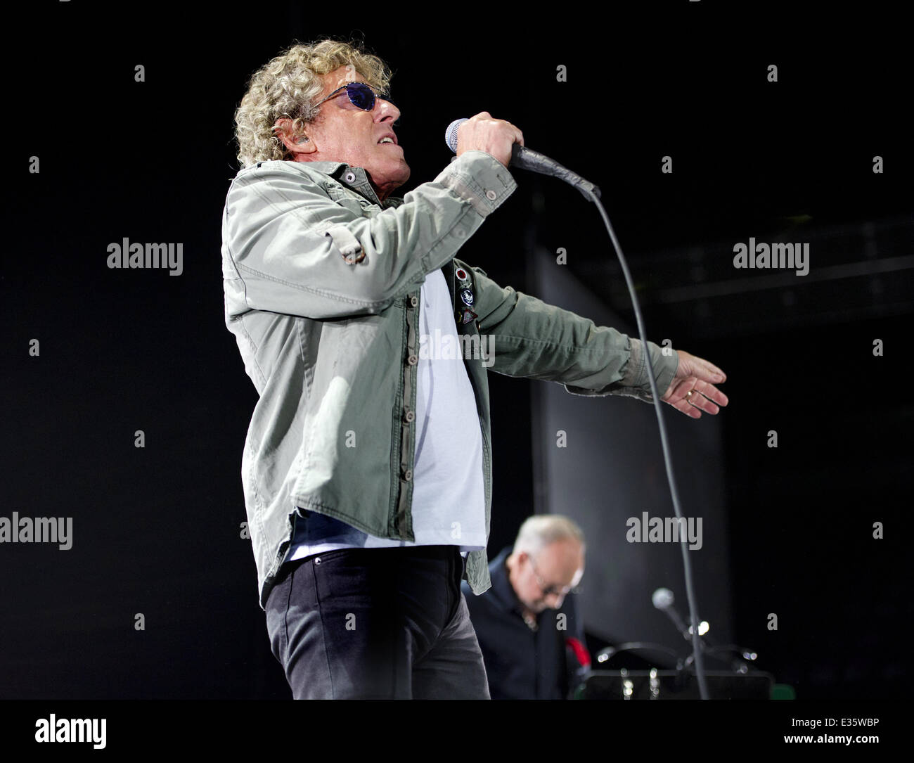 The Who perform to a sold-out crowd at Ziggo Dome Featuring: The Who ...