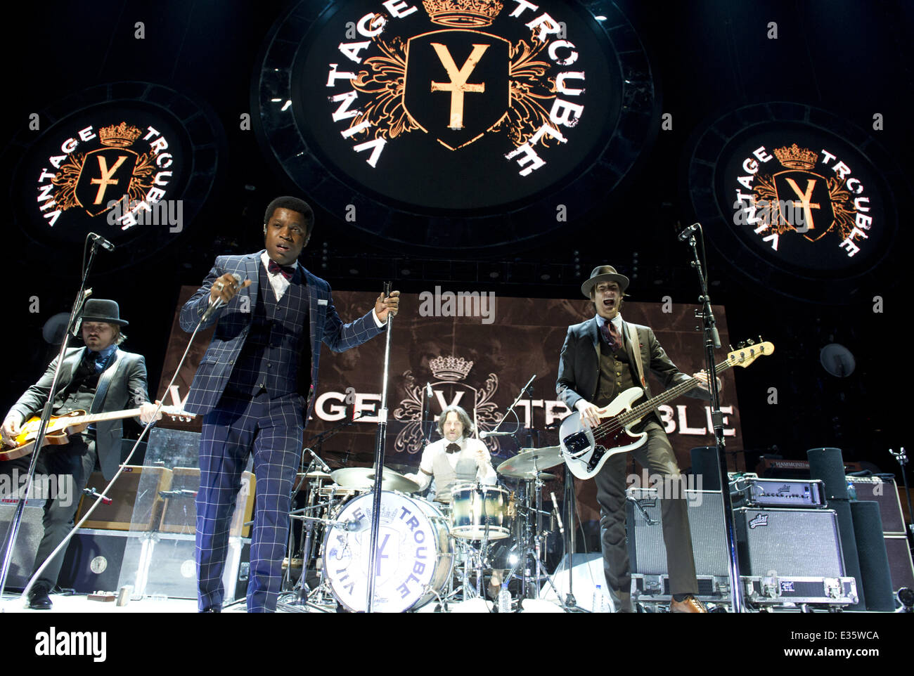 Vintage Trouble Band High Resolution Stock Photography and Images - Alamy