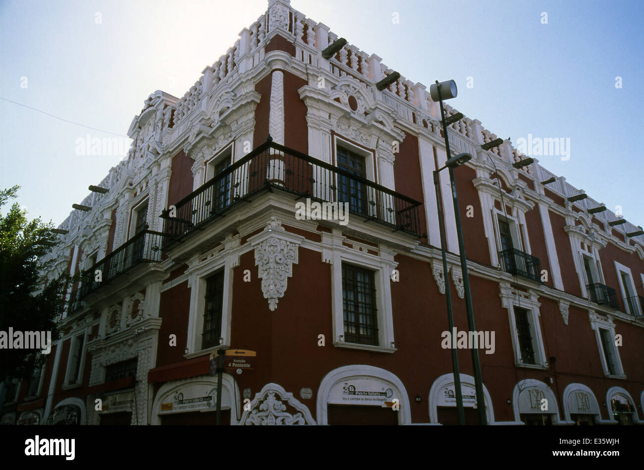 Puebla, Mexico, architecture Stock Photo - Alamy