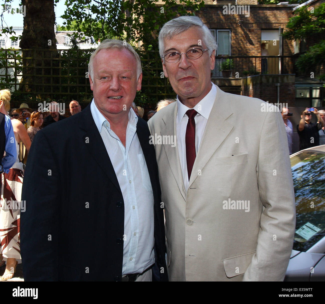 The unveiling ceremony of a Blue Plaque dedicated to Eric Sykes at the ...