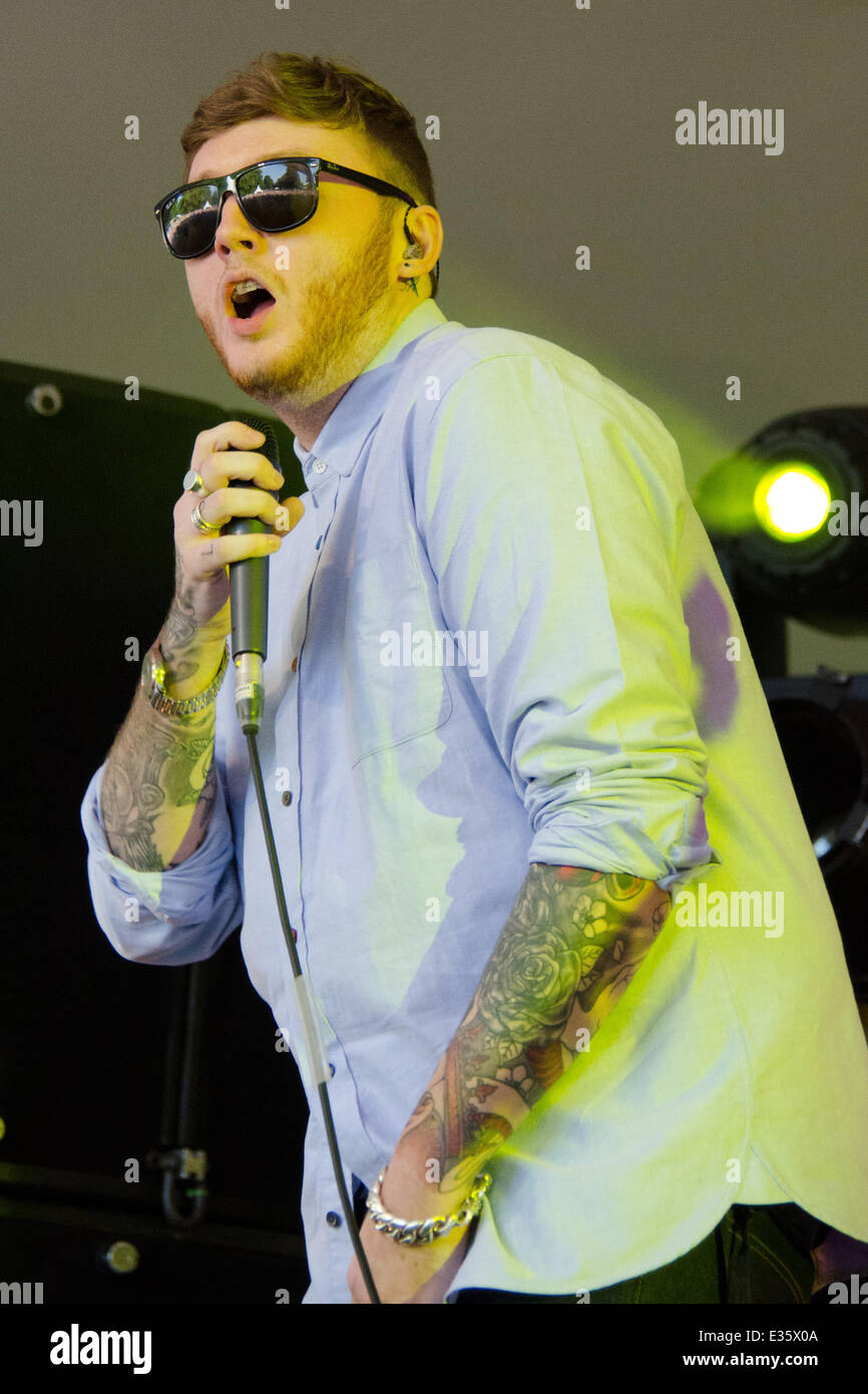 Cornbury Music Festival at the Great Tew Estate Featuring: James Arthur ...