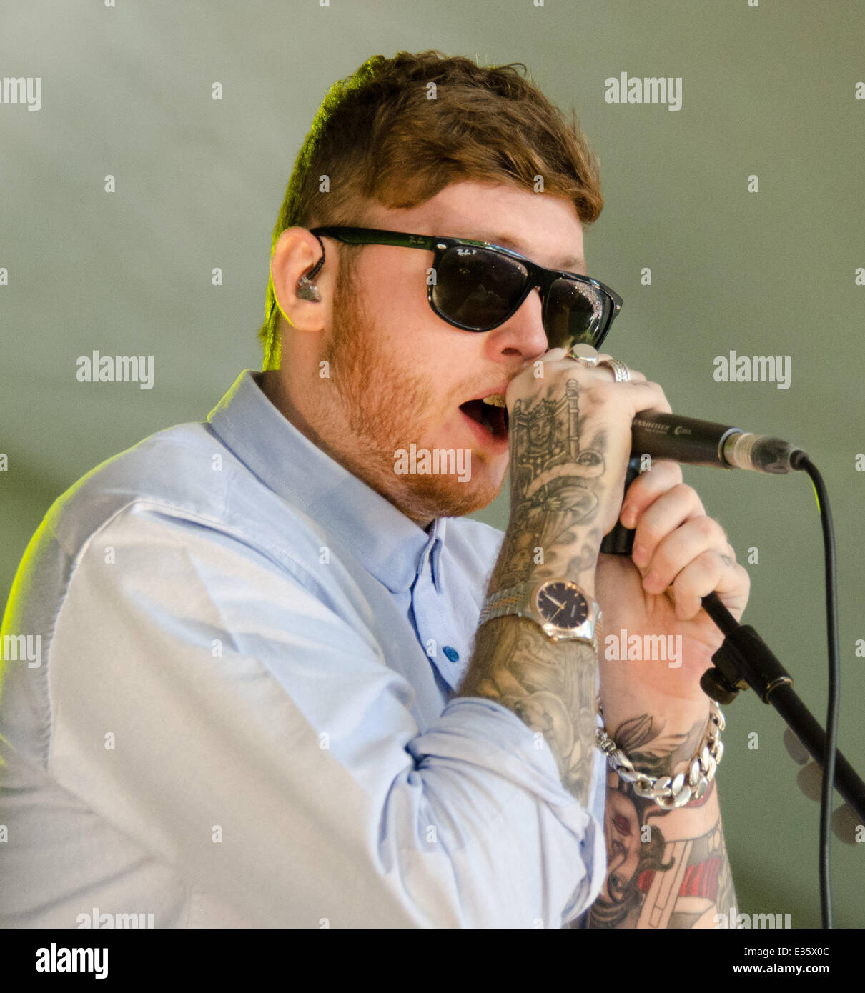 Cornbury Music Festival at the Great Tew Estate Featuring: James Arthur ...