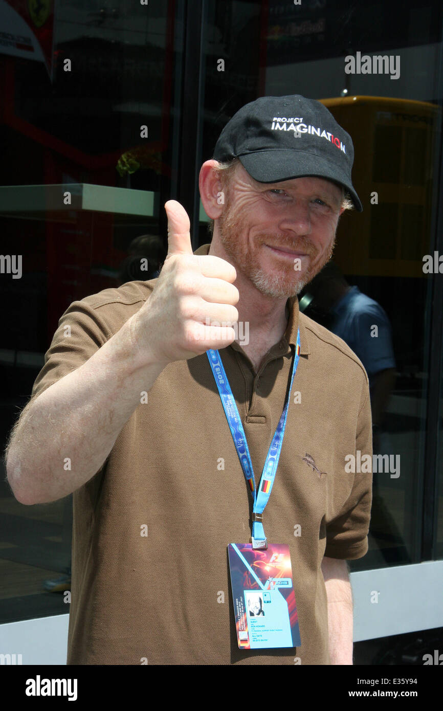 F1 - German Formula One Grand Prix - Celebrity Sighting Featuring: RUSH ...