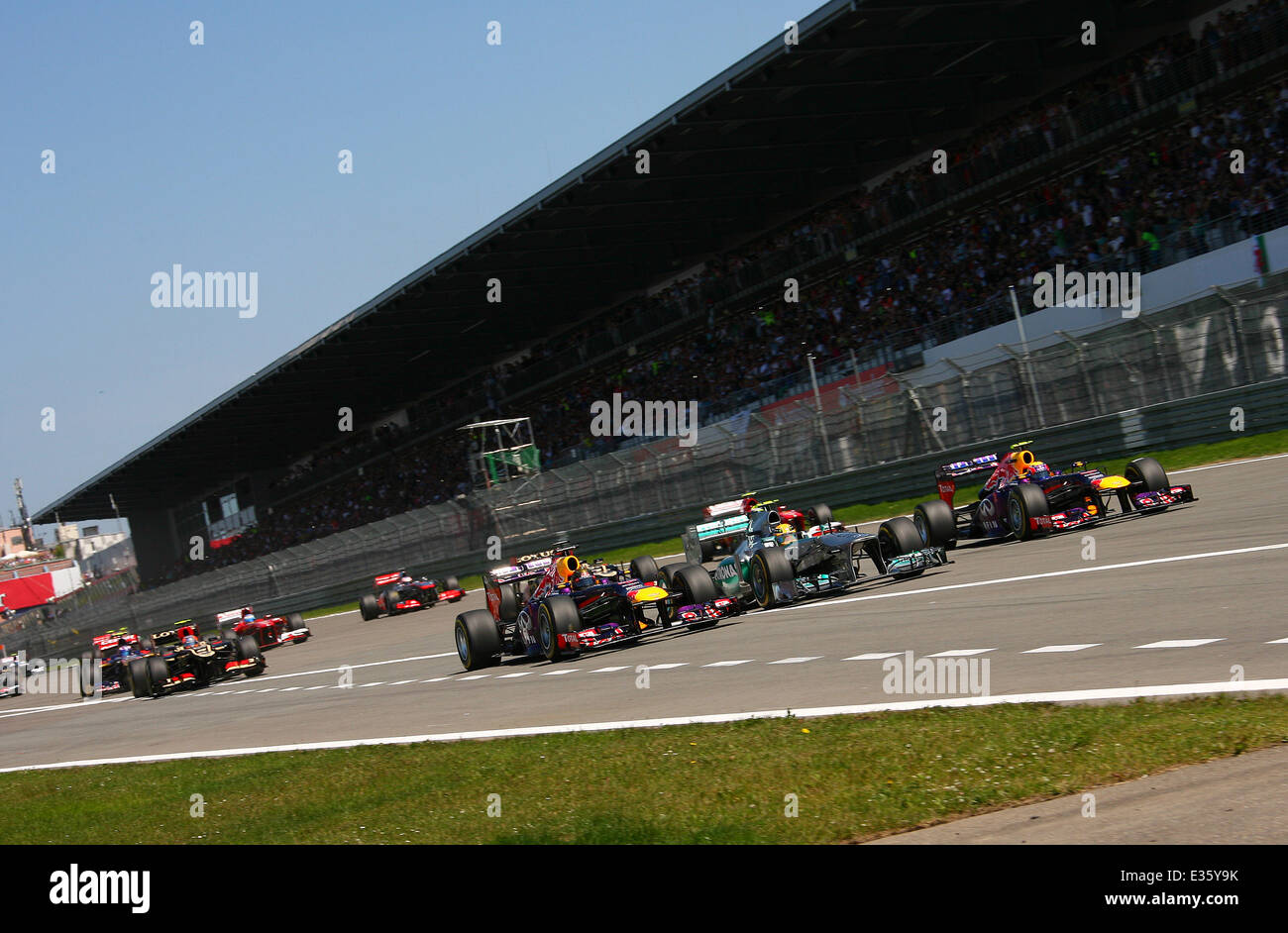 F1 - German Formula One Grand Prix Featuring: Lewis HAMILTON,Sebastian ...