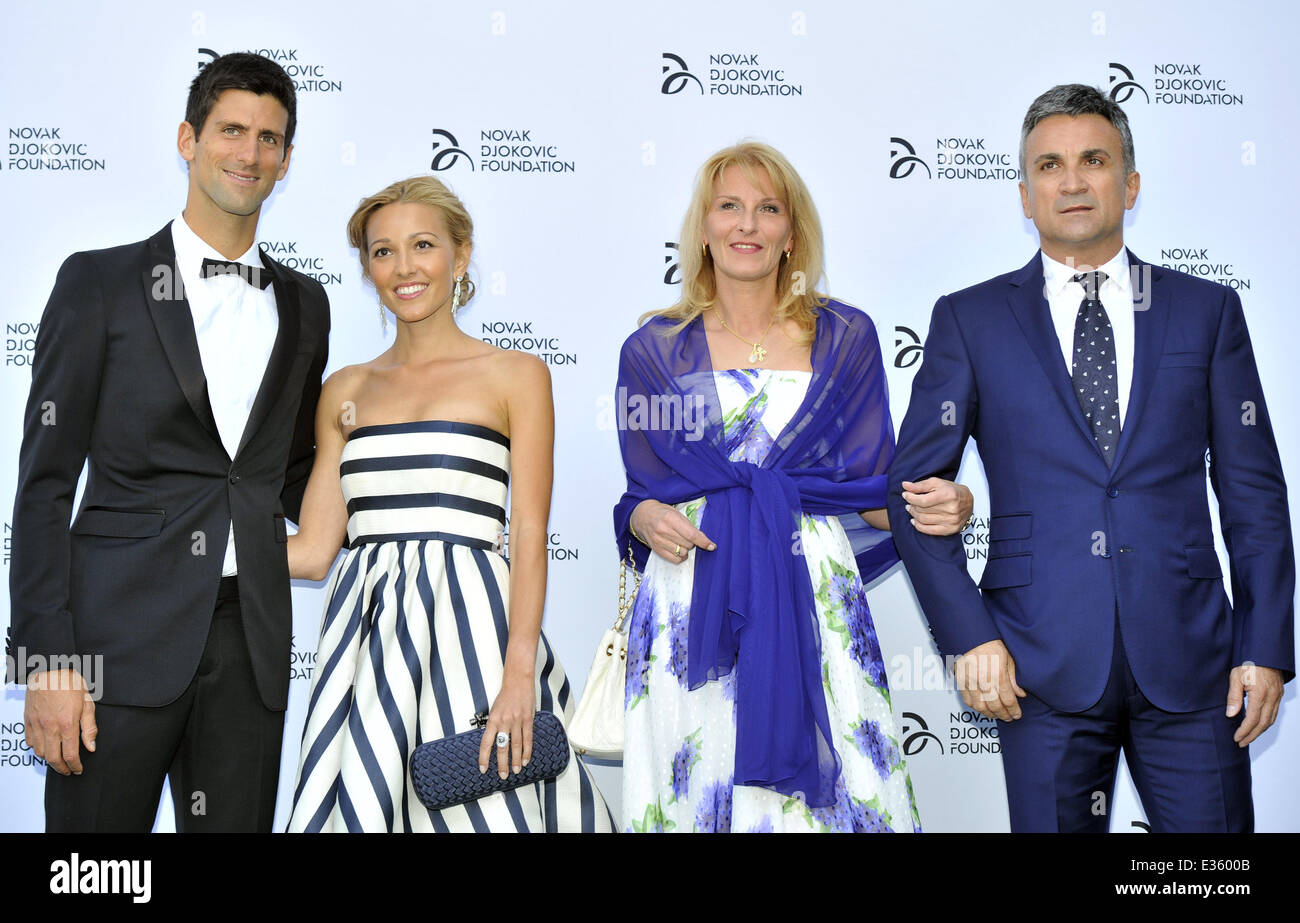 Novak Djokovic Foundation Event held at the Roundhouse - Arrivals ...