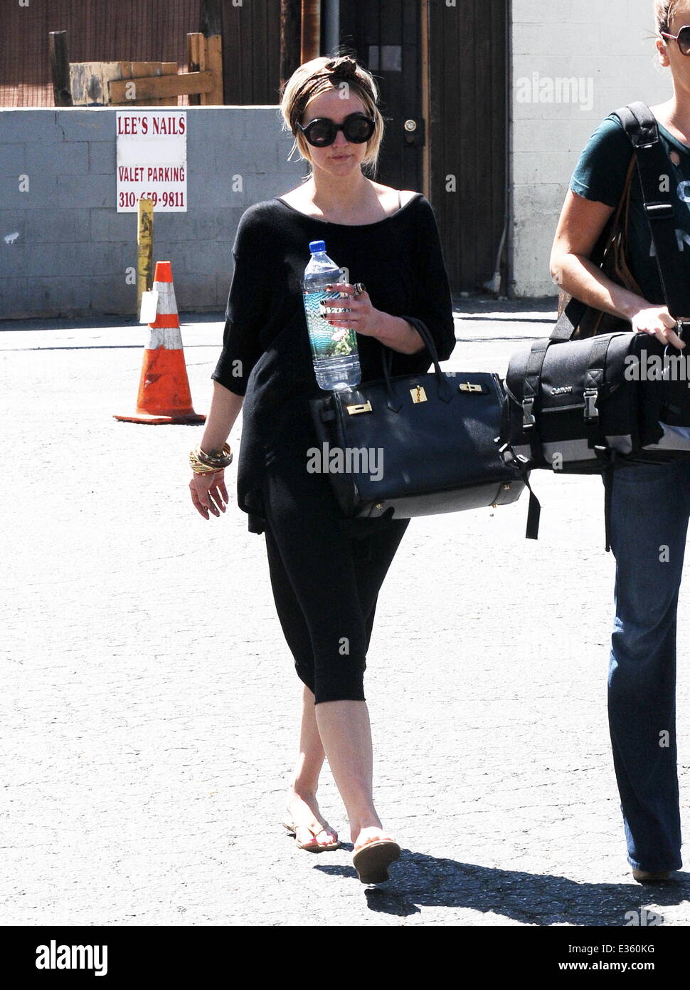 Ashlee Simpson spotted leaving the dance studio Featuring: Ashlee ...