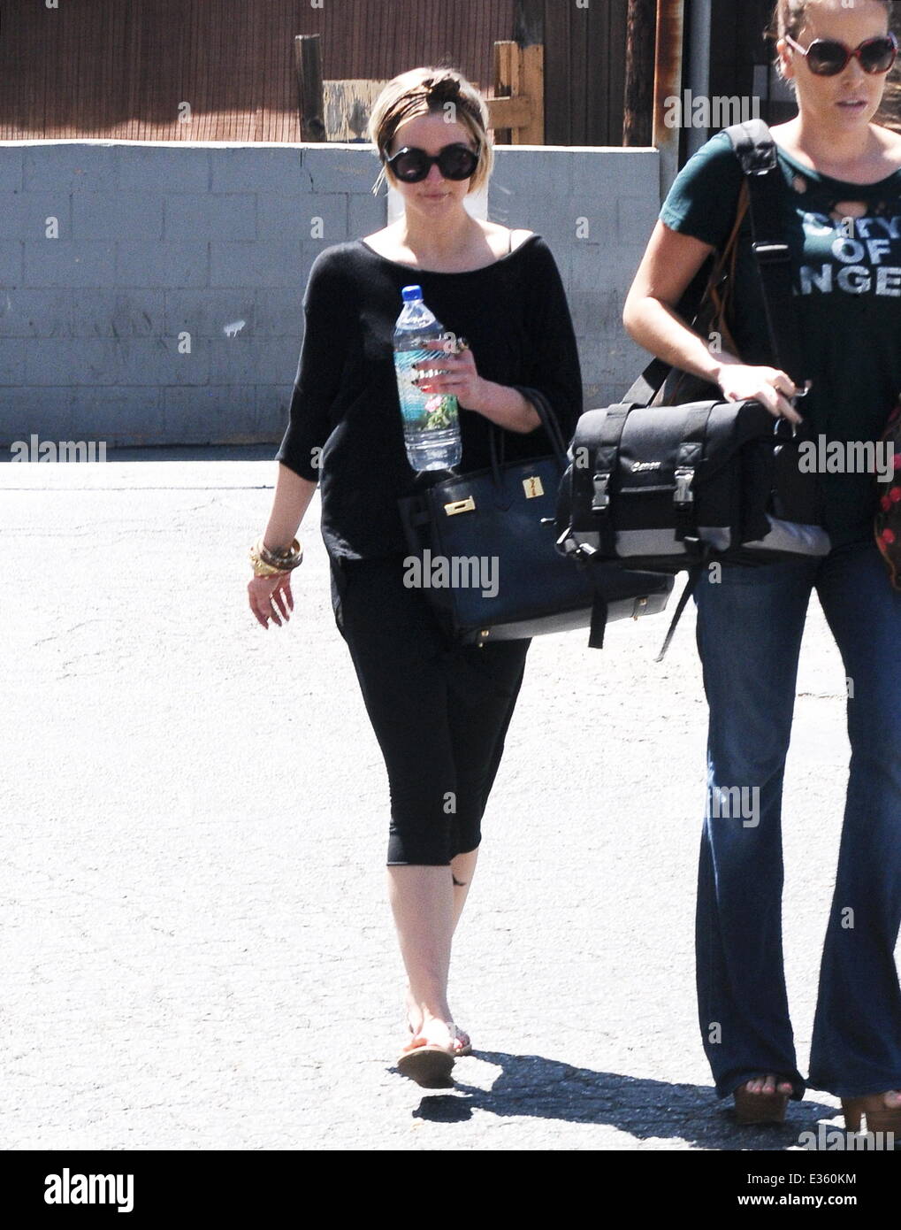 Ashlee Simpson spotted leaving the dance studio Featuring: Ashlee ...