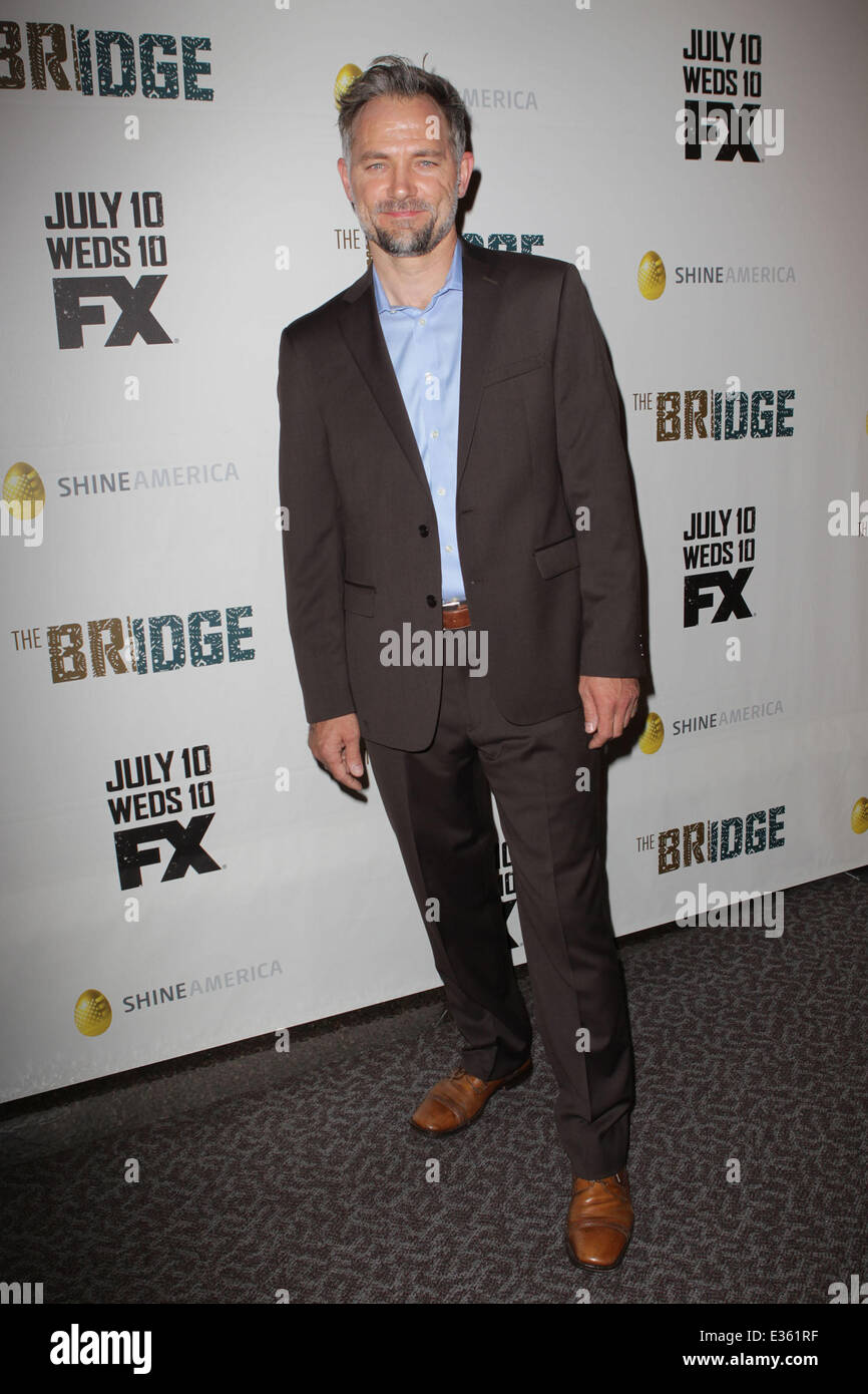 Premiere of FX's 'The Bridge' at DGA Theater - Arrivals Featuring ...