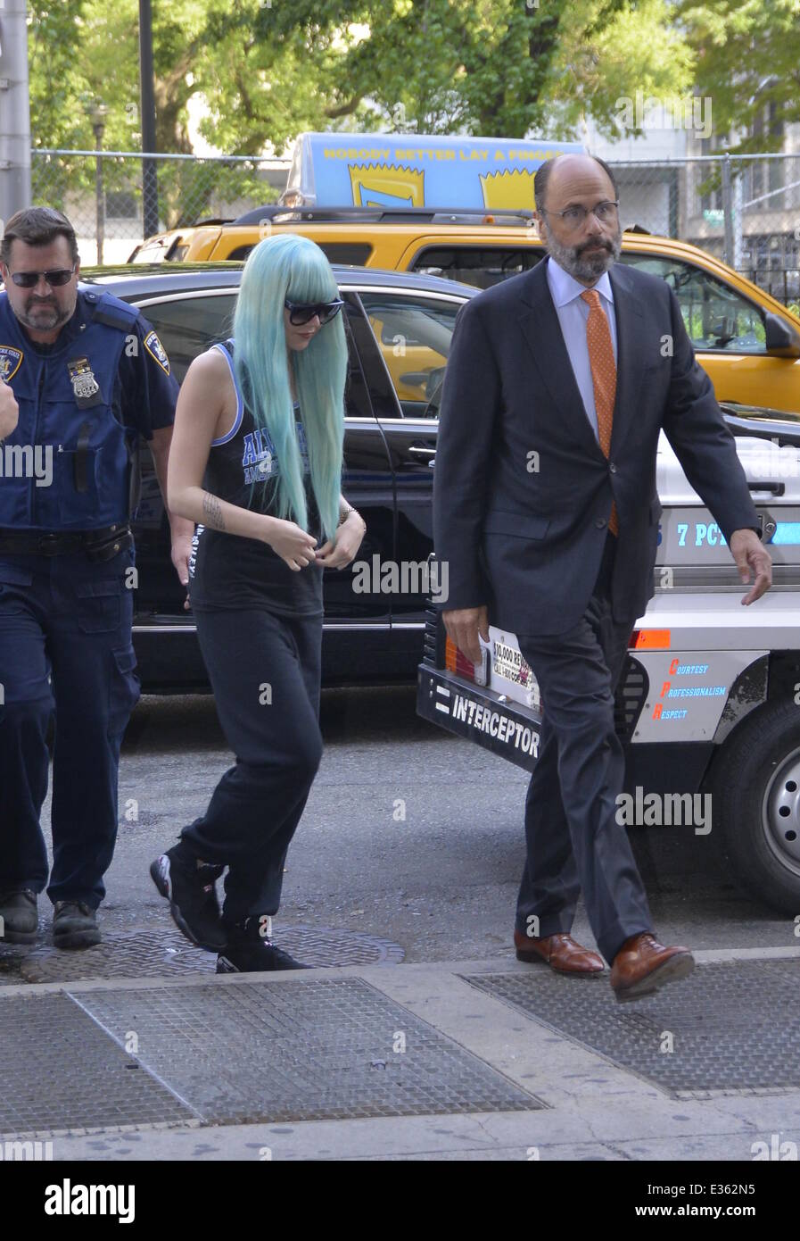 Amanda Bynes is seen arriving and later departing a Manhattan ...