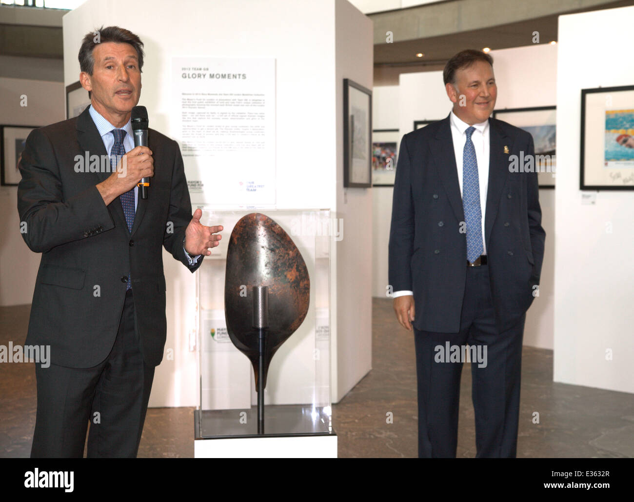 The Launch of Team GB 2012 Glory Moments Exhibition at City Hall ...