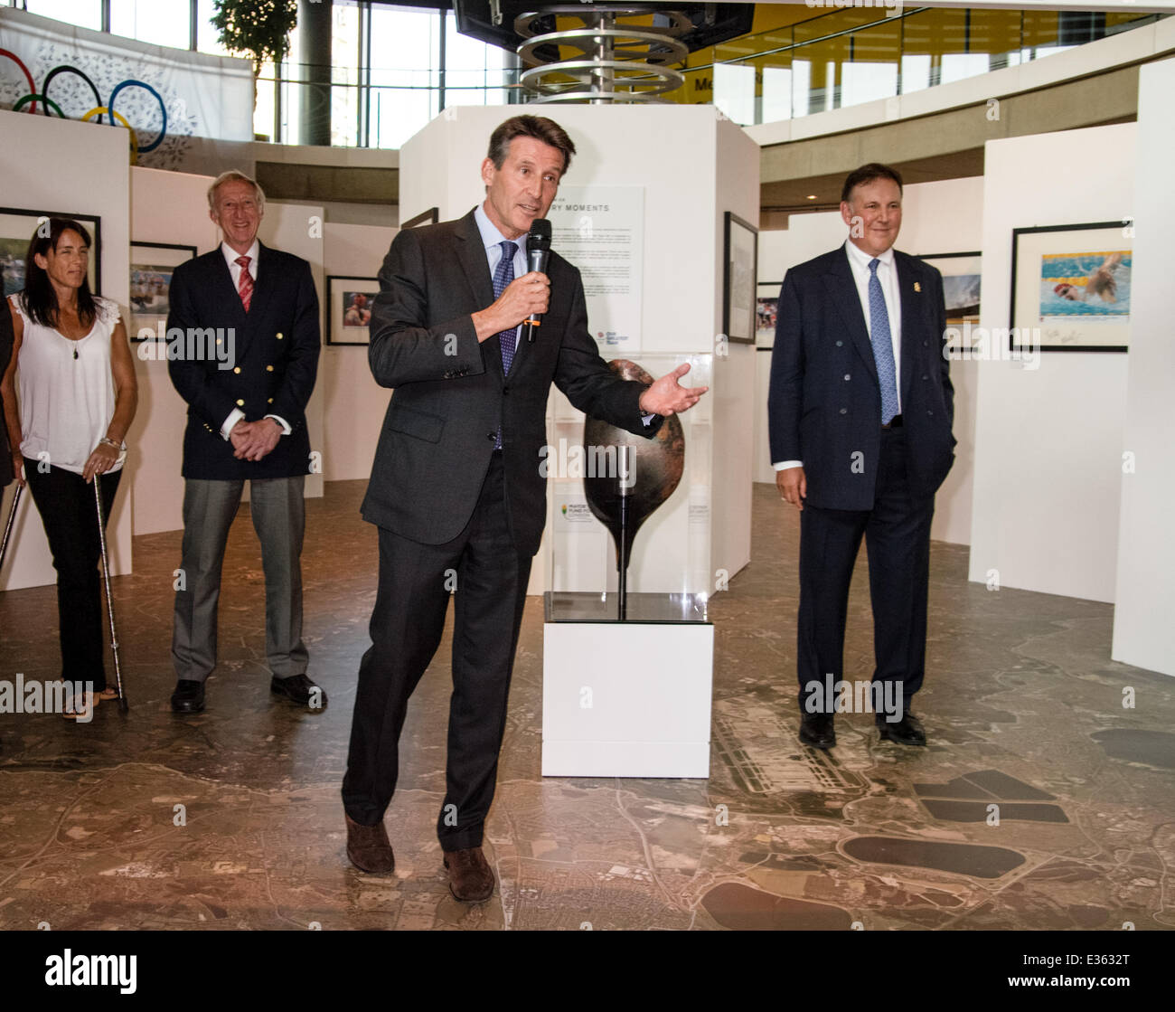 The Launch of Team GB 2012 Glory Moments Exhibition at City Hall ...