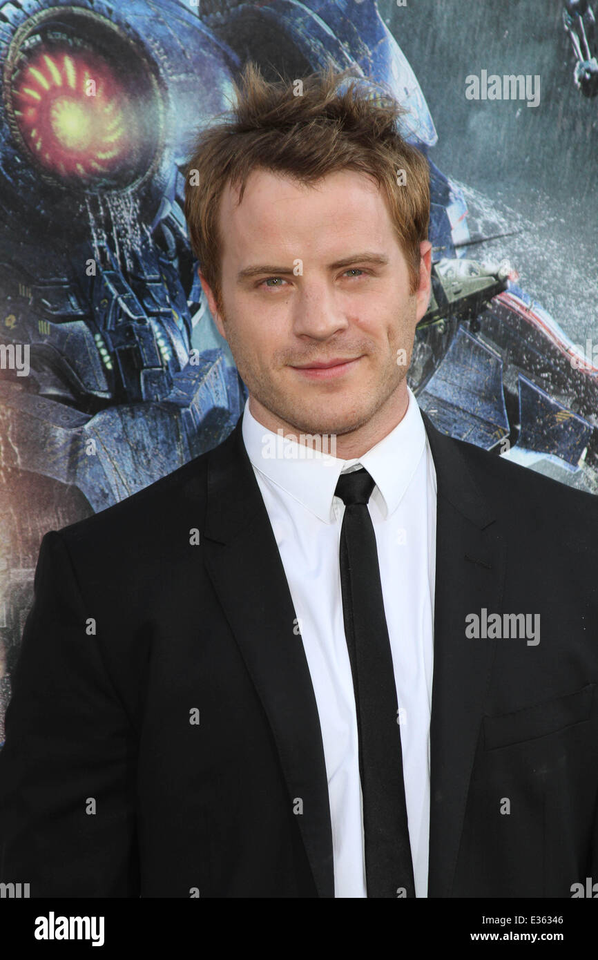 Los Angeles premiere of 'Pacific Rim' held at the Dolby Theatre - Arrivals Featuring: Robert ...