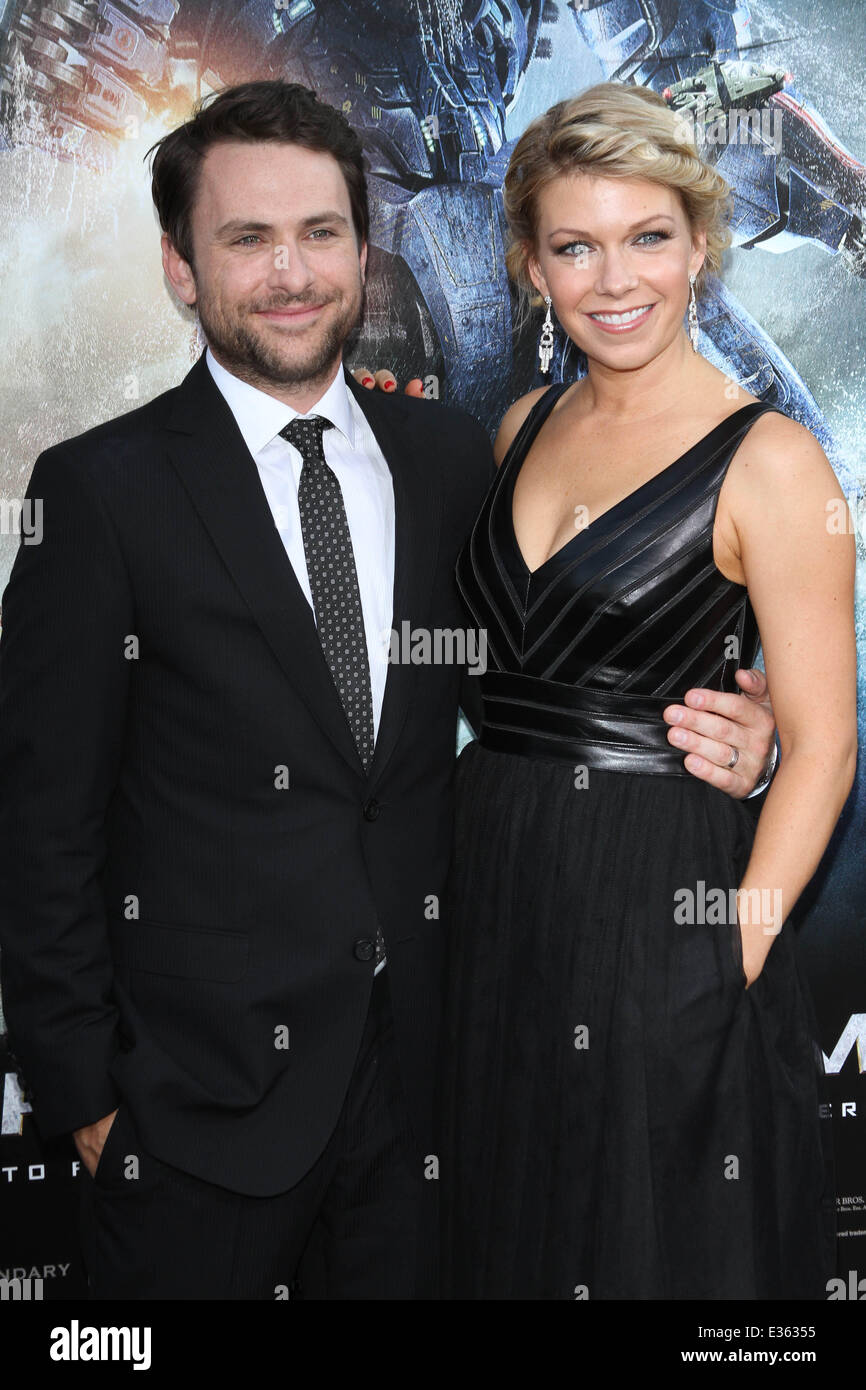Los Angeles premiere of 'Pacific Rim' held at the Dolby Theatre - Arrivals Featuring: Charlie ...