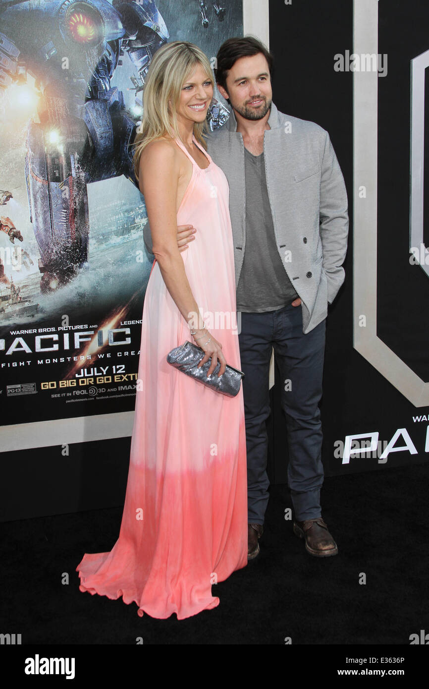 Los Angeles premiere of 'Pacific Rim' held at the Dolby Theatre - Arrivals Featuring: Kaitlin ...