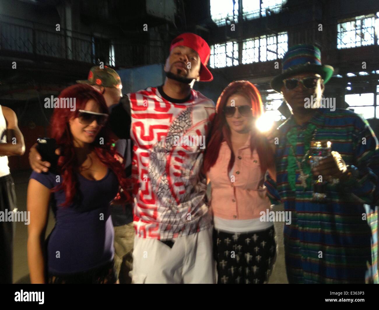 Behind the scenes images from Snoop Lion and Method Man's music video ...