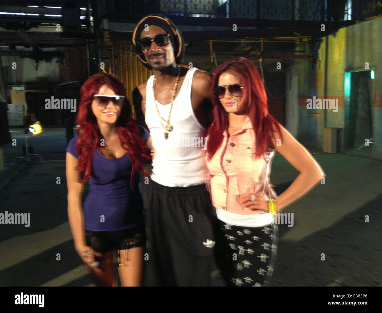 Behind the scenes images from Snoop Lion and Method Man's music video ...