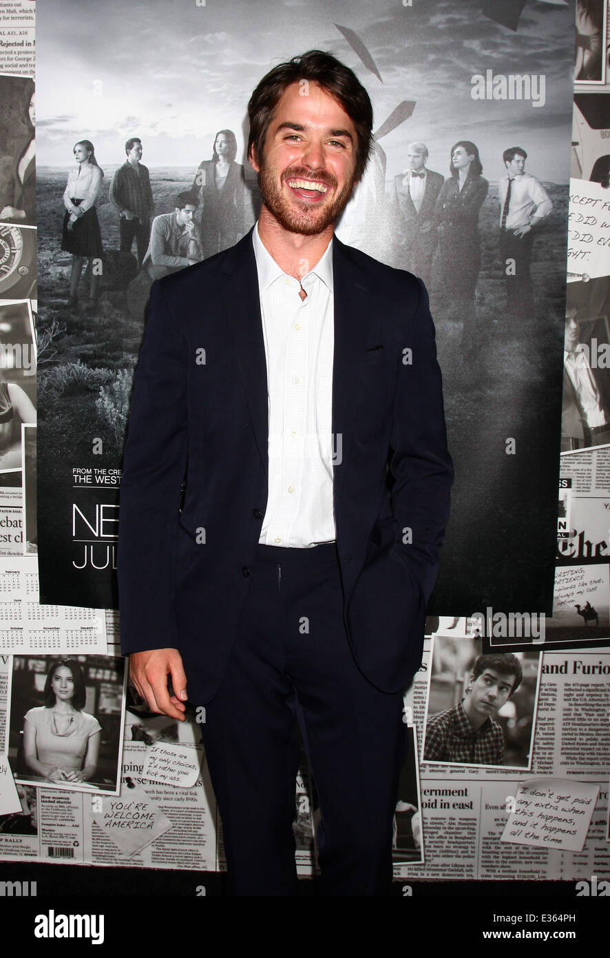 Premiere of HBO's 'The Newsroom' Season 2 - Arrivals Featuring: Thomas ...