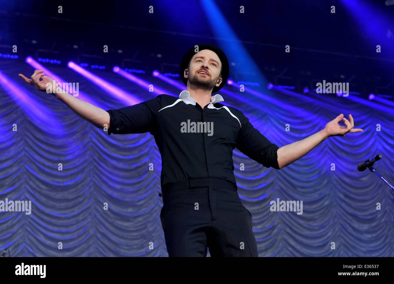 Justin Timberlake performs live in concert at Phoenix Park Featuring ...