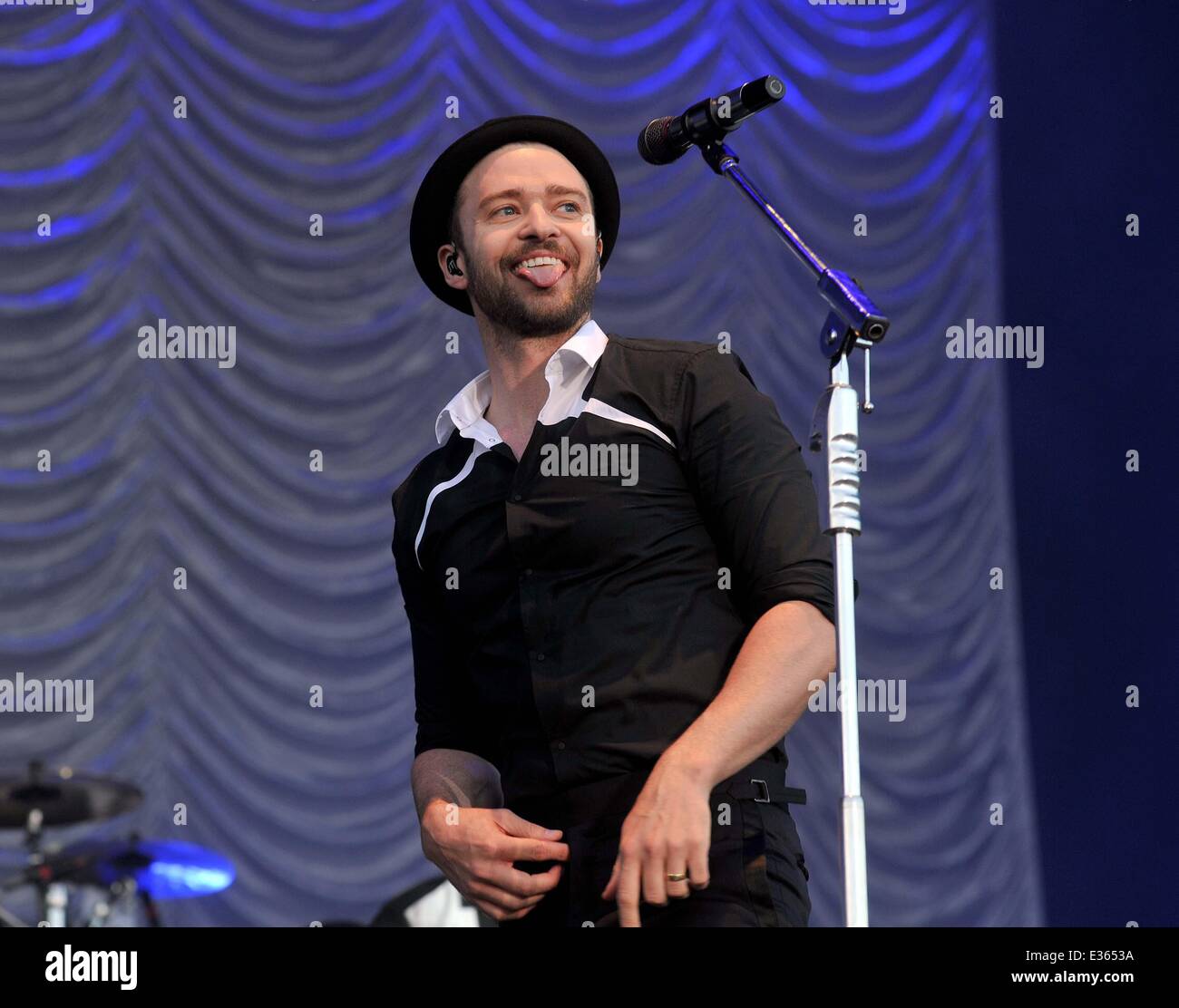 Justin Timberlake performs live in concert at Phoenix Park Featuring ...