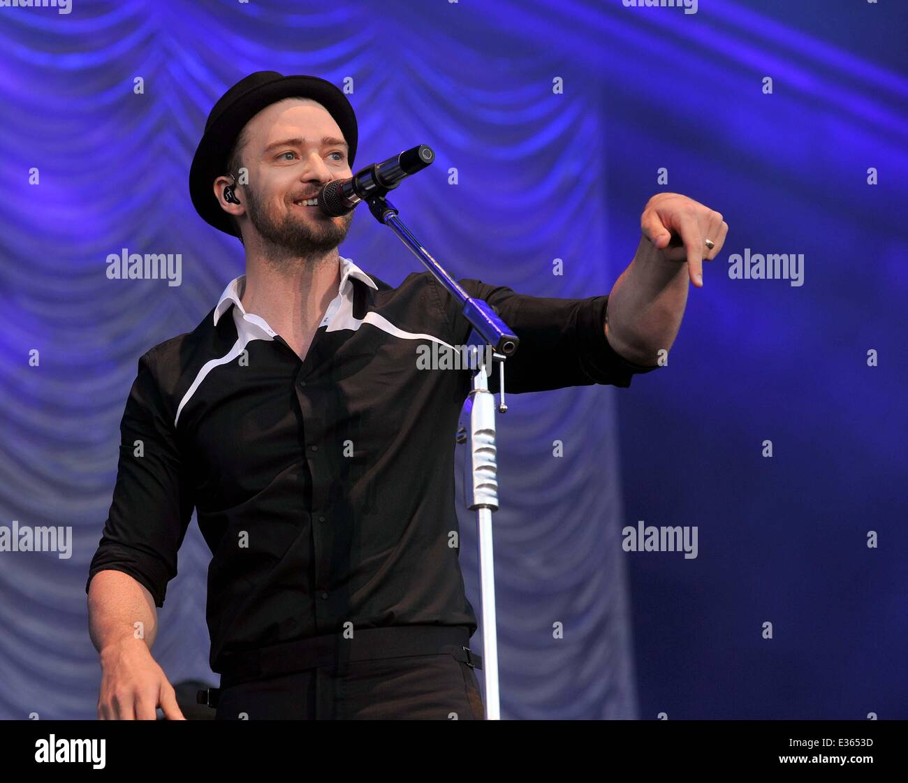 Justin Timberlake performs live in concert at Phoenix Park Featuring ...