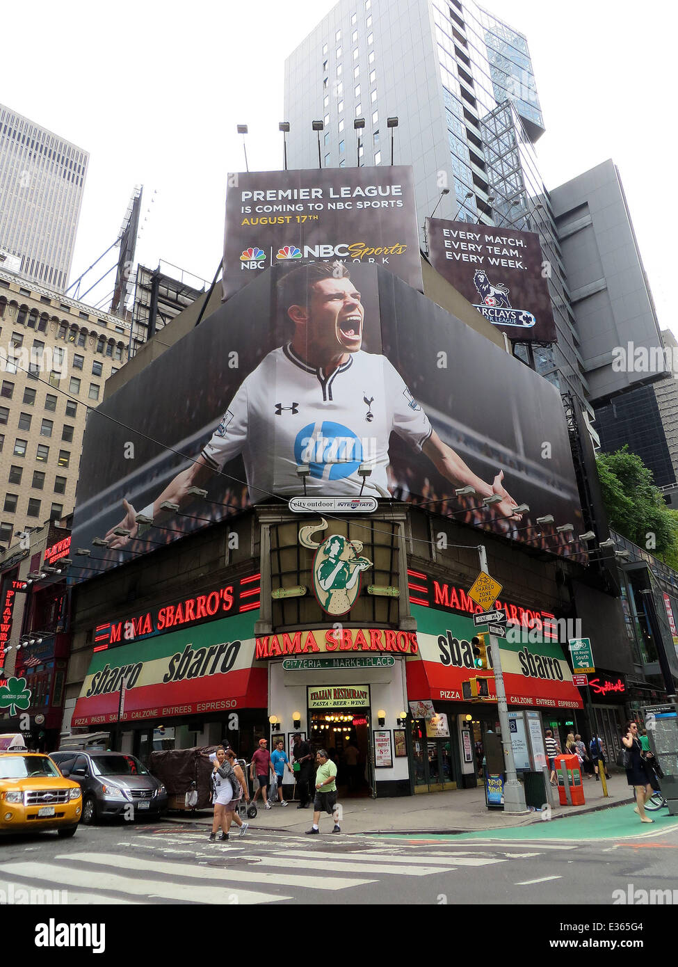 A giant billboard featuring Tottenham Hotspur’s Gareth Bale has been ...