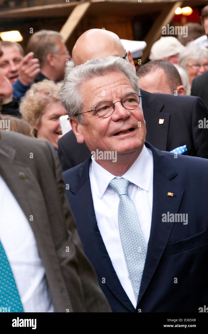 Joachim Gauck , Federal President of Germany, at the Opening of the ...