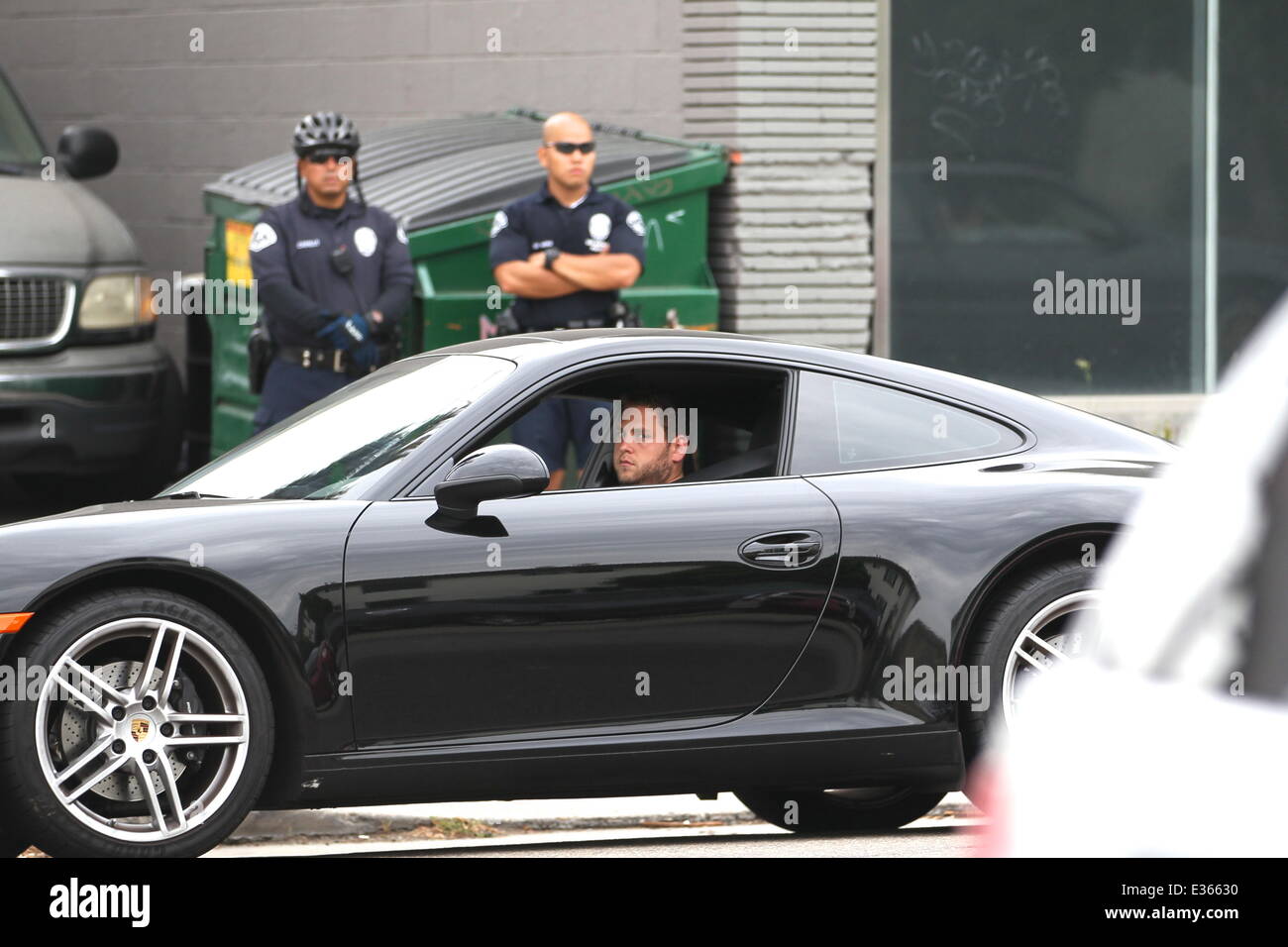 Police porche hi-res stock photography and images - Alamy