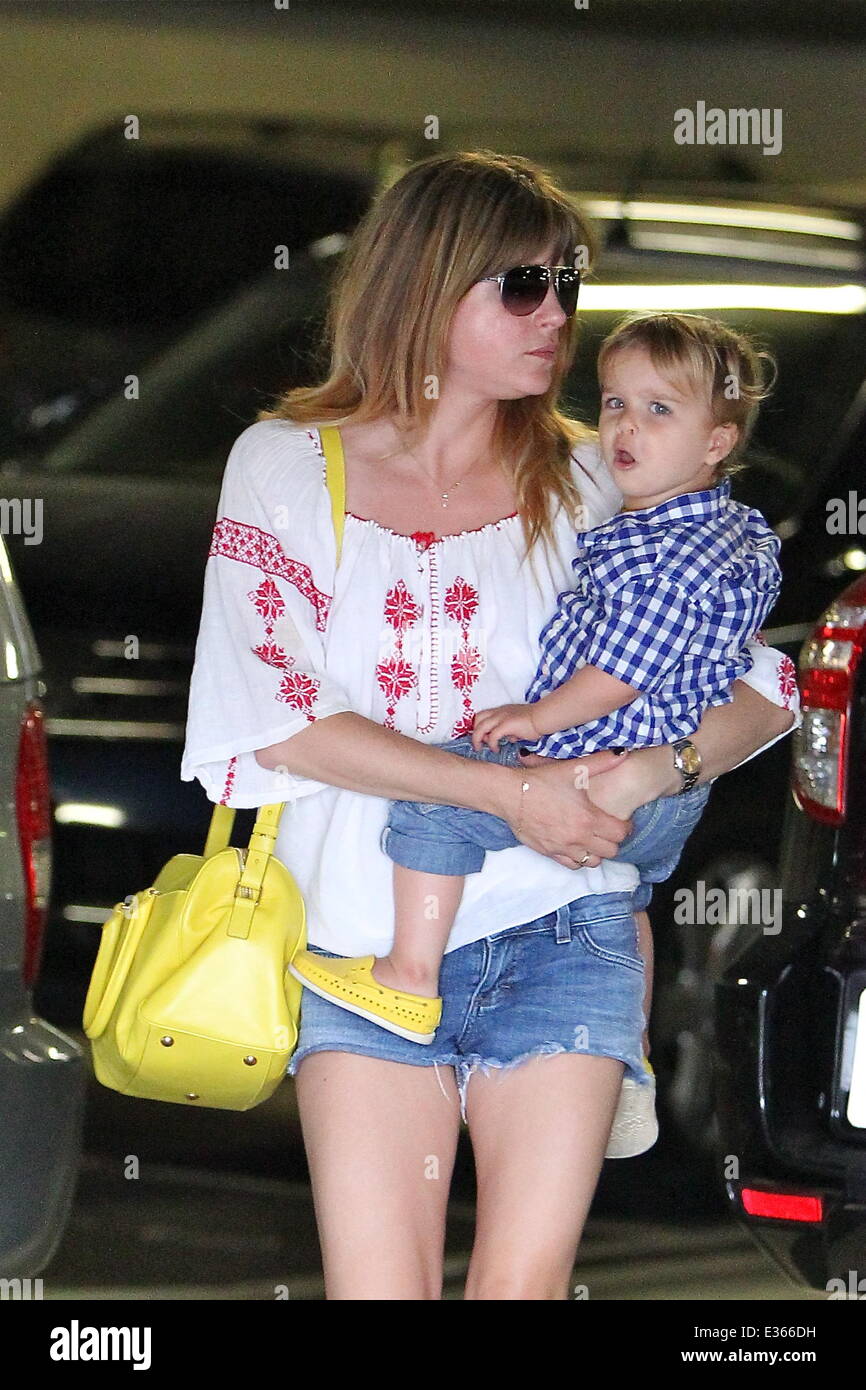 Selma Blair takes her son Arthur Bleick to a playdate Featuring: Arthur ...