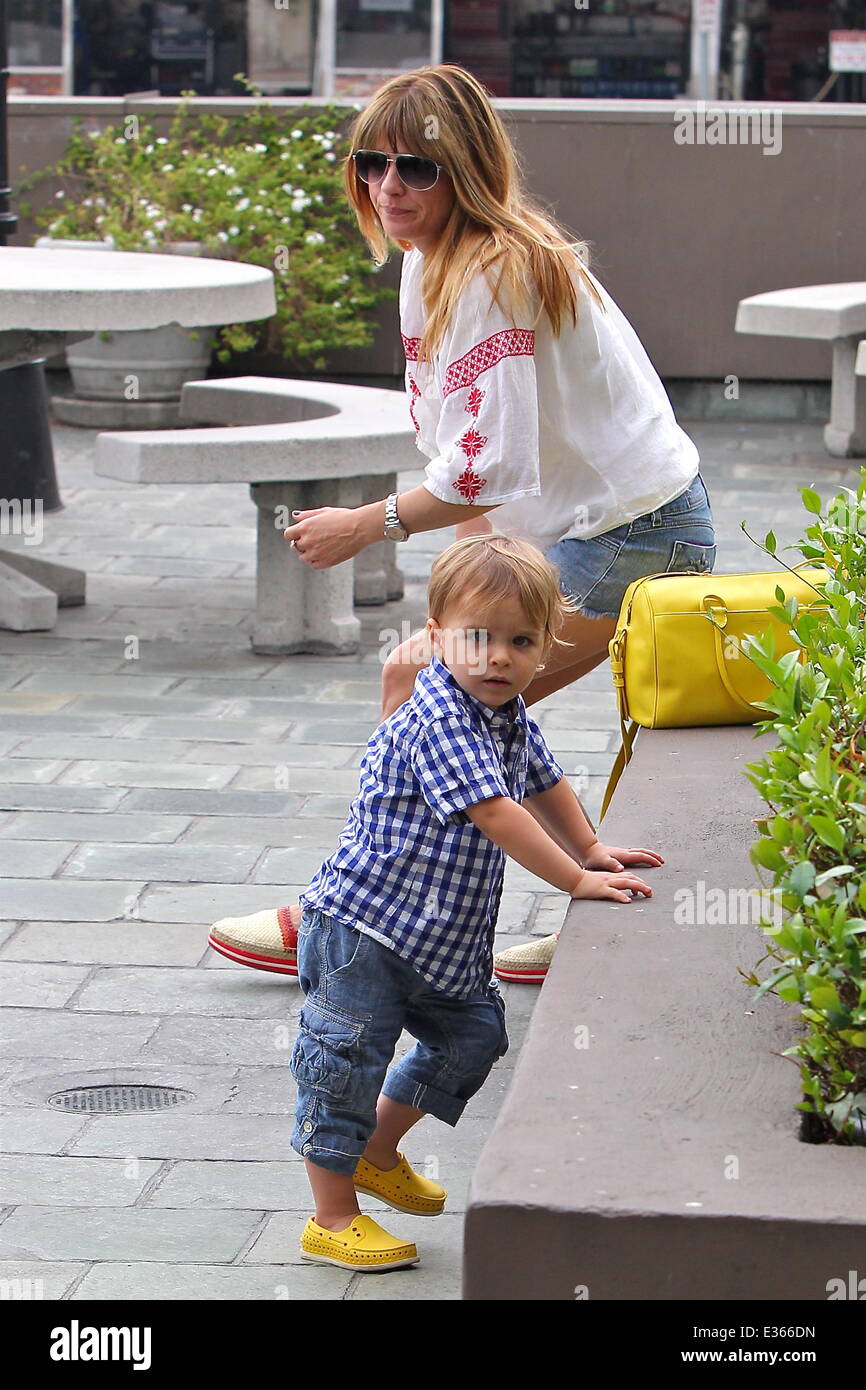 Selma Blair takes her son Arthur Bleick to a playdate Featuring: Arthur ...