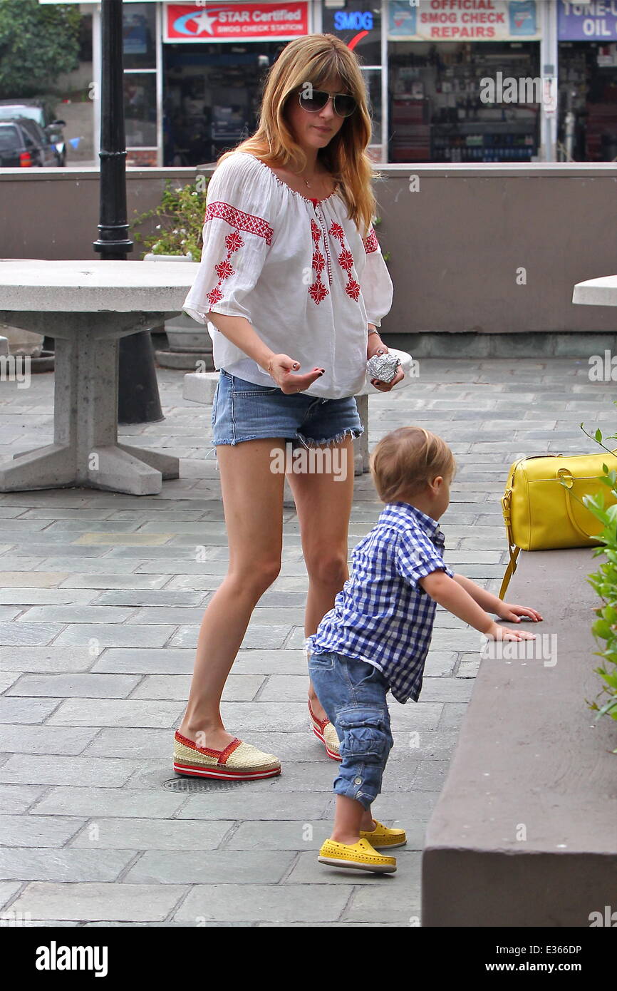 Selma Blair takes her son Arthur Bleick to a playdate Featuring: Arthur ...