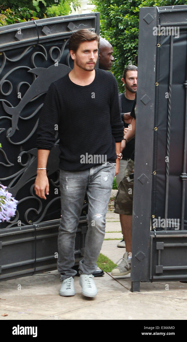 Scott Disick, Bruce and Brody Jenner arrive in Malibu to film scenes ...