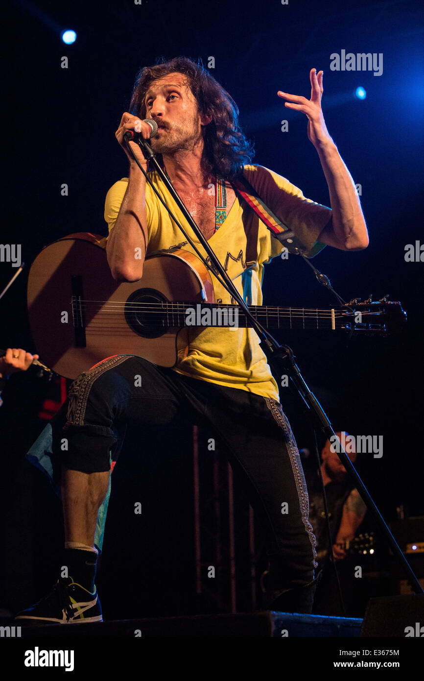 Sesto San Giovanni, Milan, Italy. 21st June 2014. The American gypsy ...