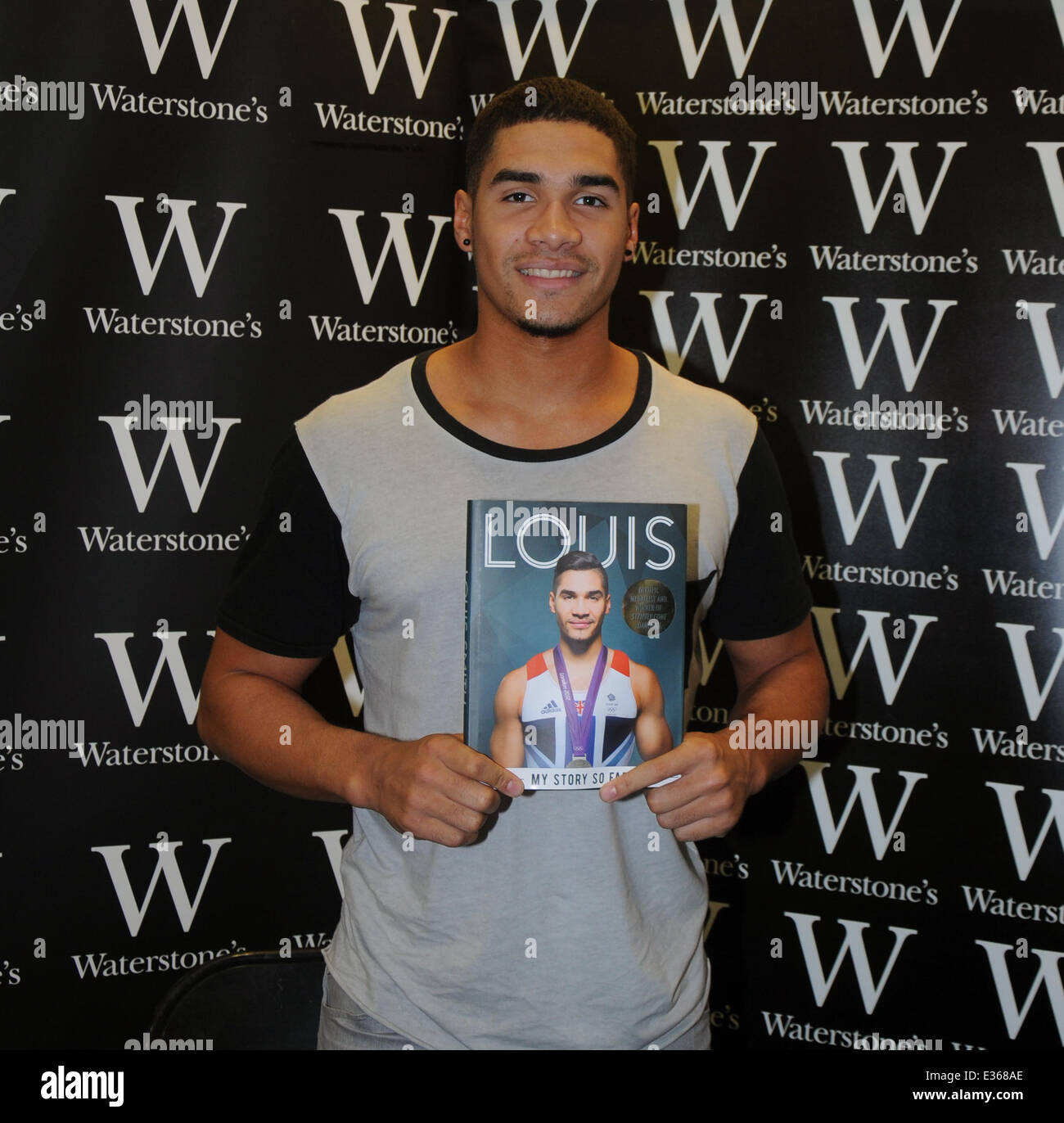 Olympian and winner of 'Strictly Come Dancing' Louis Smith signs his ...