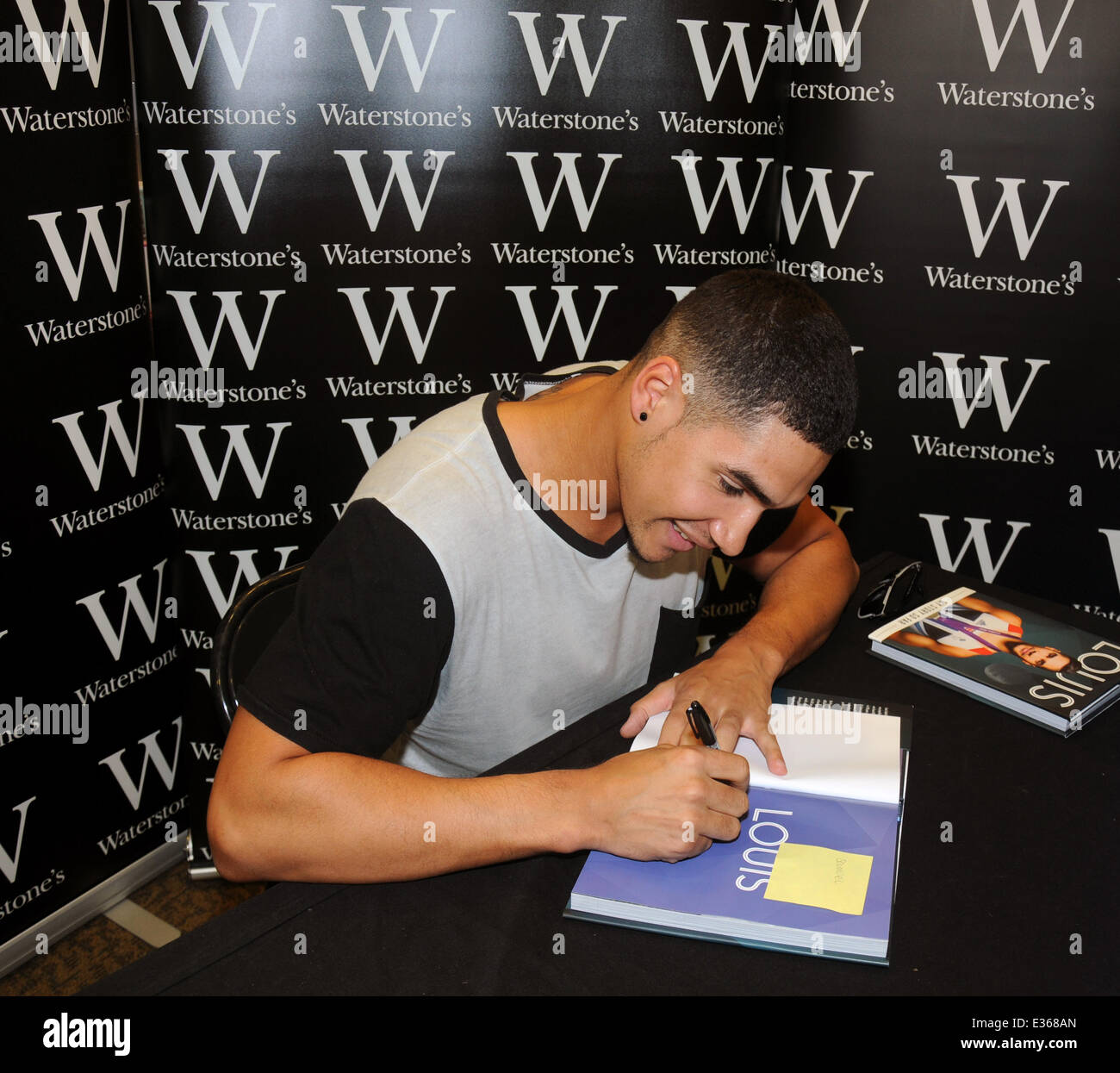 Olympian and winner of 'Strictly Come Dancing' Louis Smith signs his ...