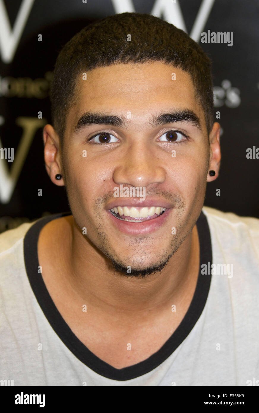 Olympian and winner of 'Strictly Come Dancing' Louis Smith signs his ...