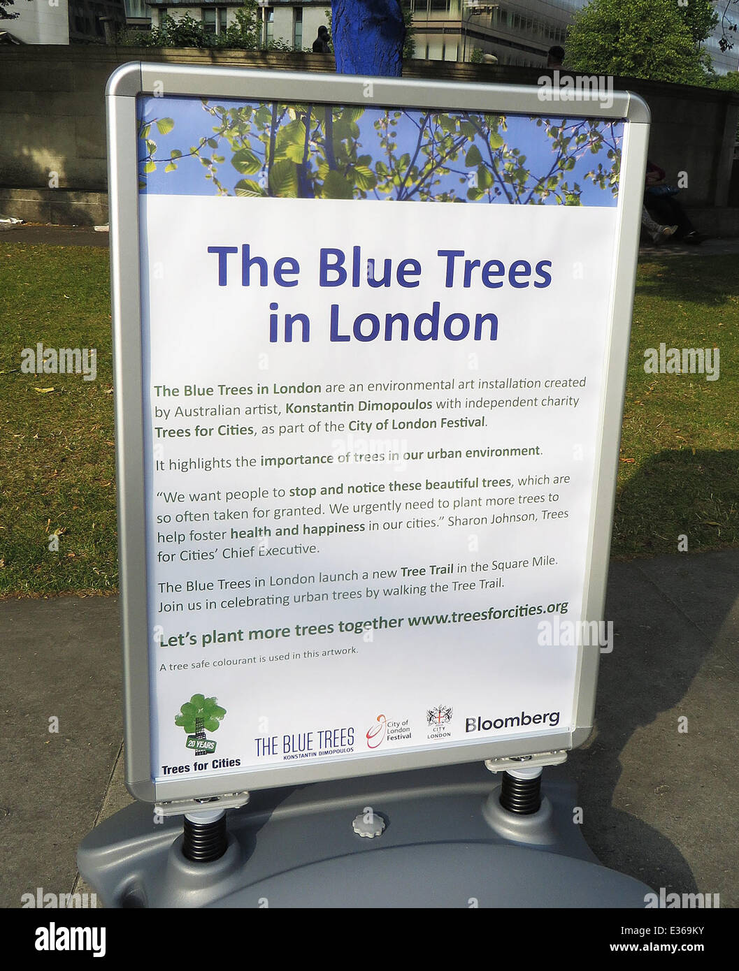 Trees for Cities had commissioned Australian artist, Konstantin ...