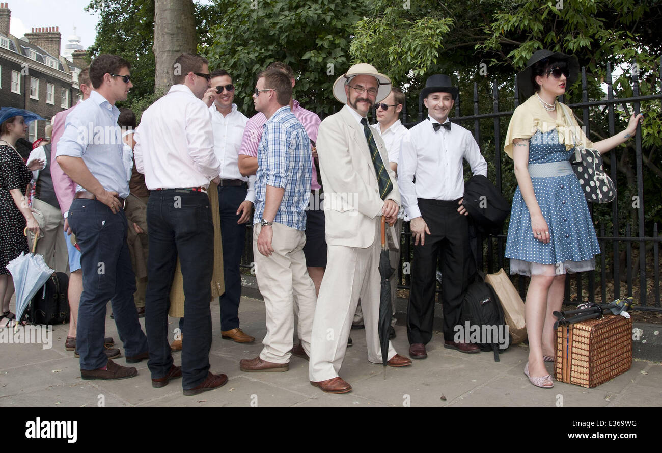 The Chap Olympiad 2013 at Bedford Square Gardens Where: London, United ...
