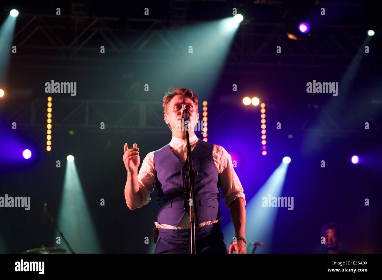 T in the Park 2013 - Day Two - Performances Featuring: Mark Owen Where ...