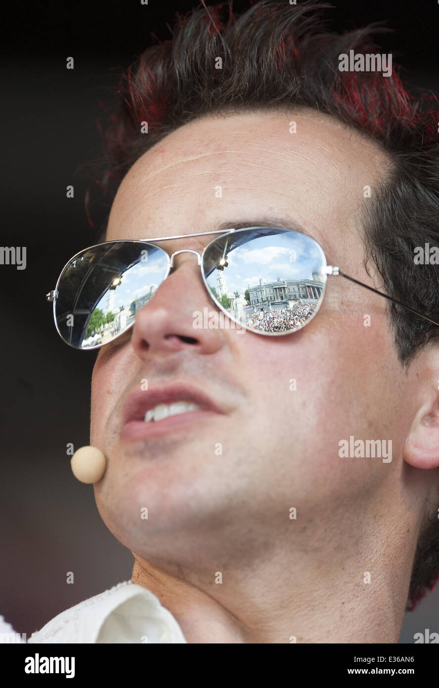 Get Reading Festival held on Trafalgar Square. Featuring: Dominic Wood ...
