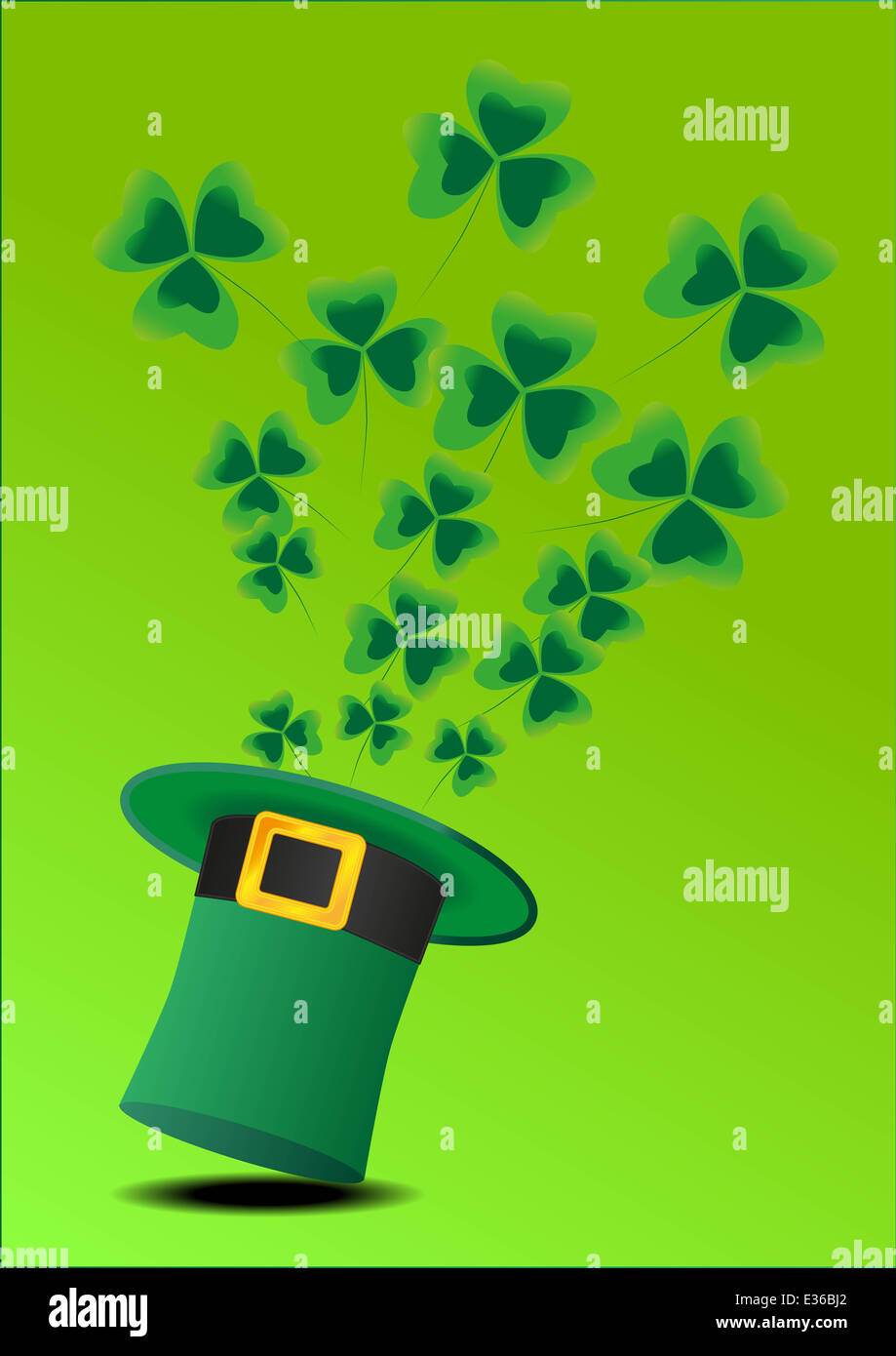 Saint Patrick hat Stock Photo - Alamy
