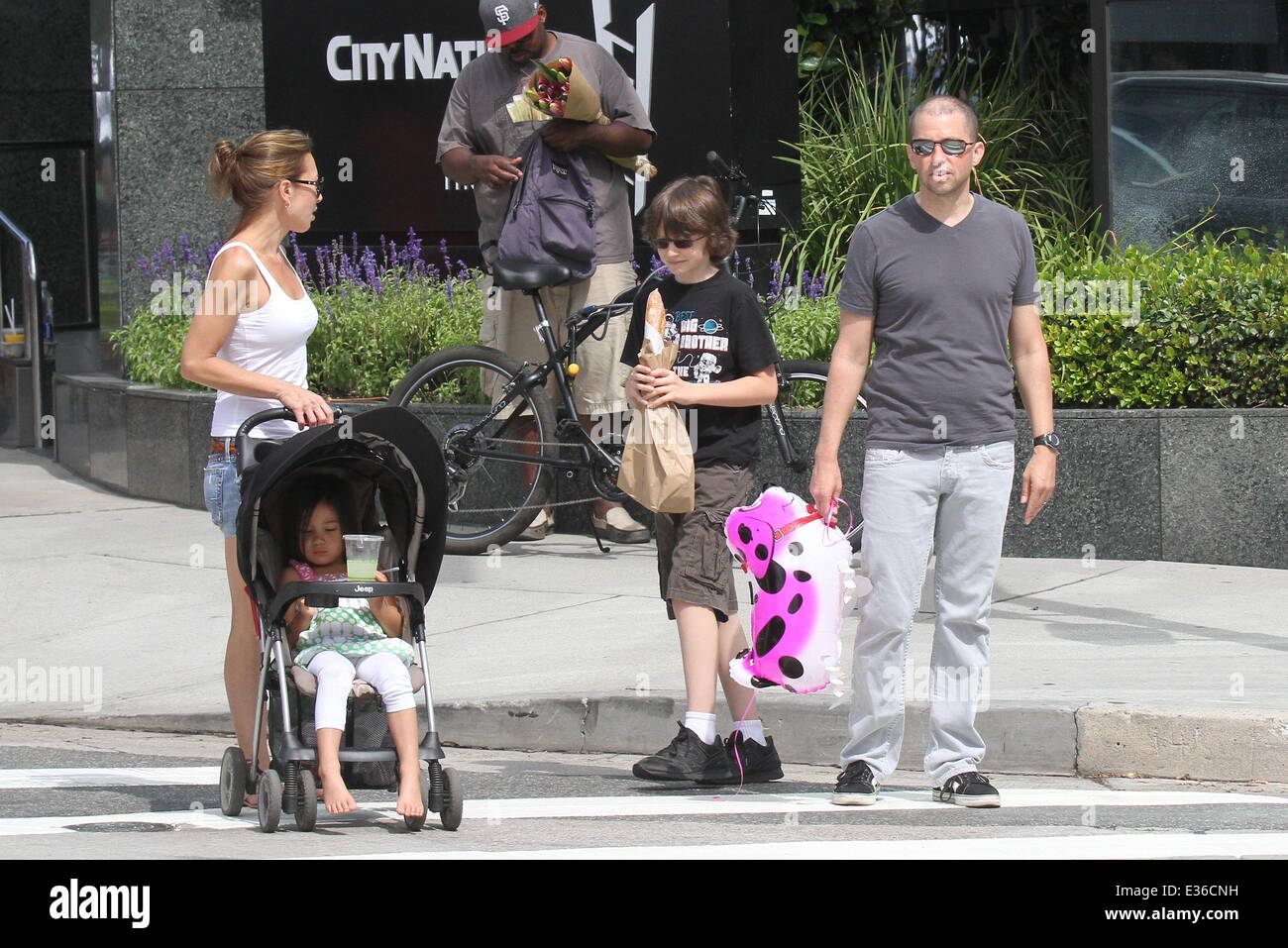 Jon Cryer and family at the Farmers Market Featuring: Jon Cryer Where ...