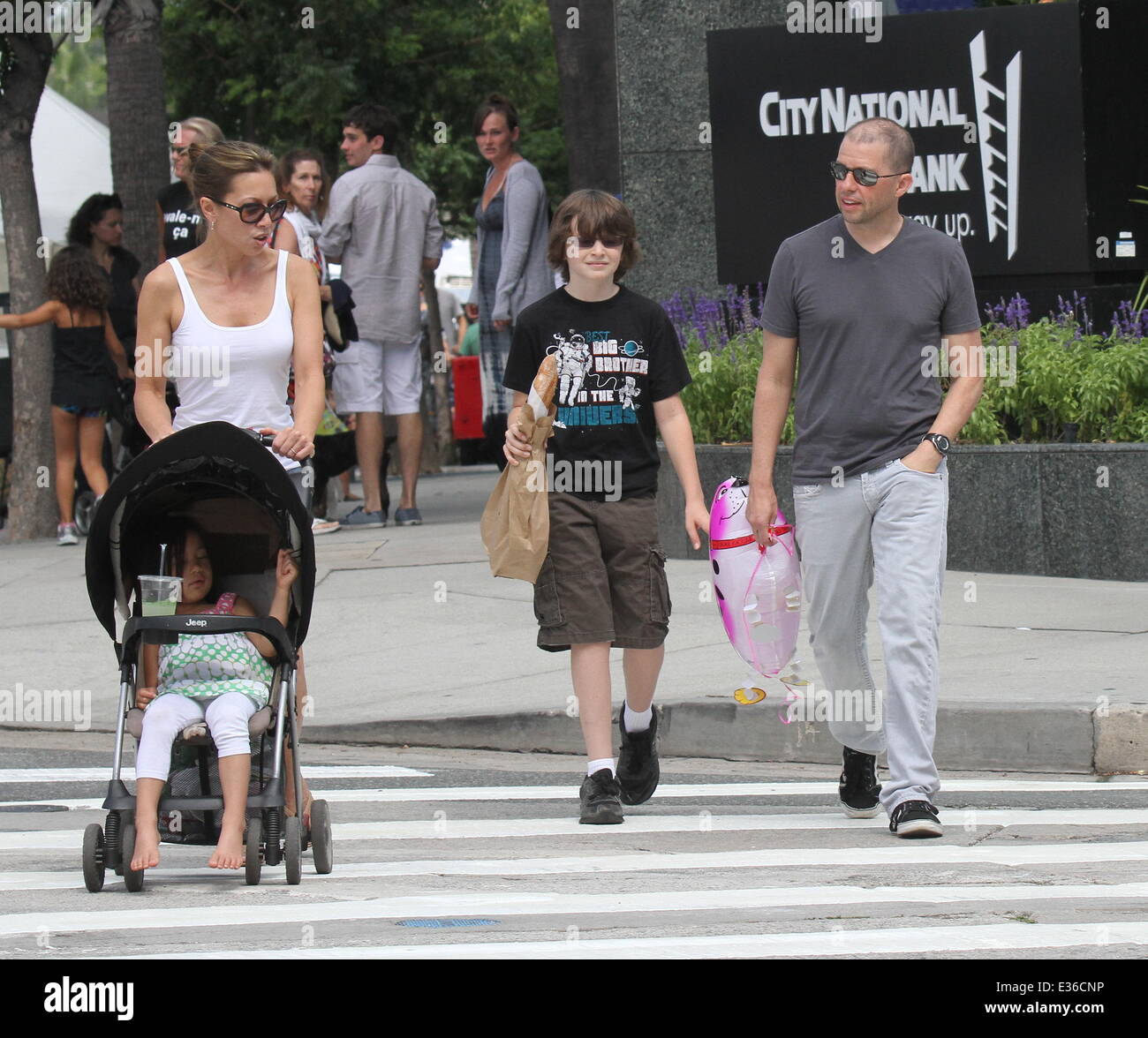 Jon Cryer and family at the Farmers Market Featuring: Jon Cryer Where ...